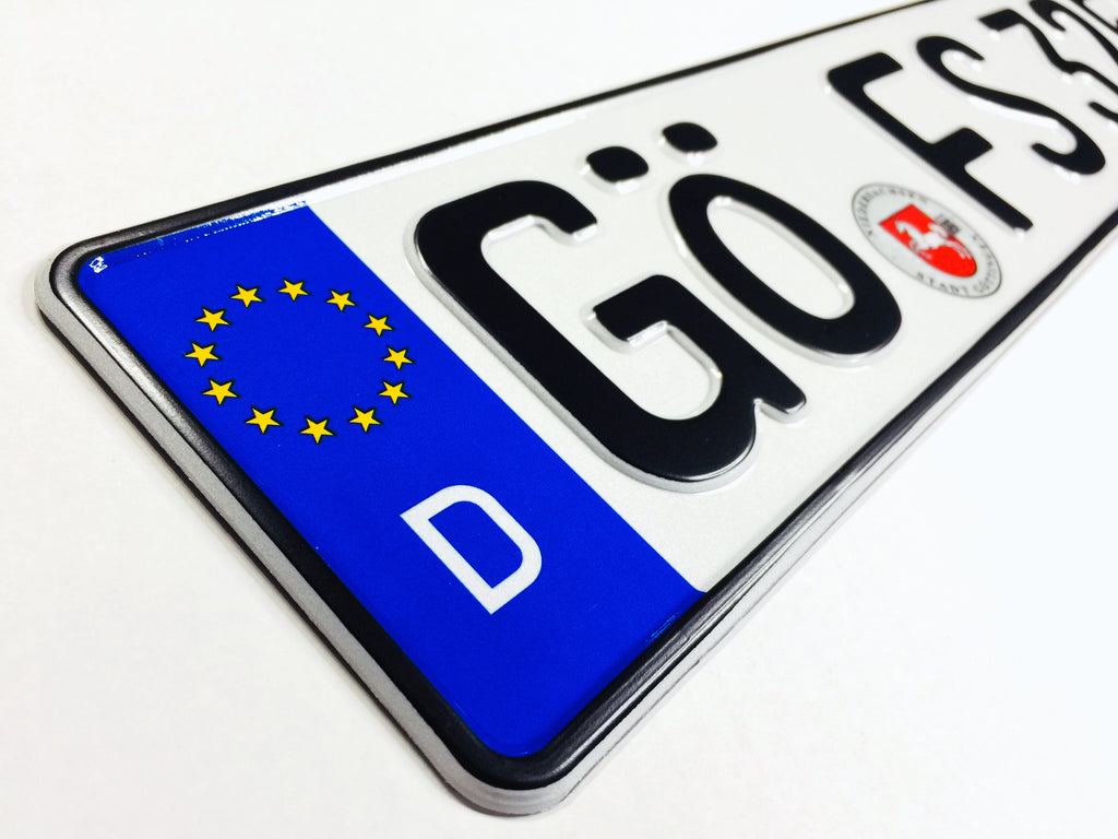 Göttingen German License Plate (GÖ) – ZPlates.com
