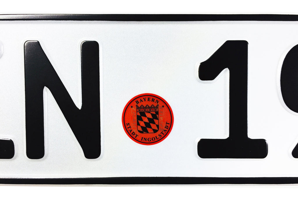 Ingolstadt Export German License Plate for Audi – ZPlates.com