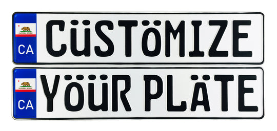 Custom License Plates – ZPlates.com